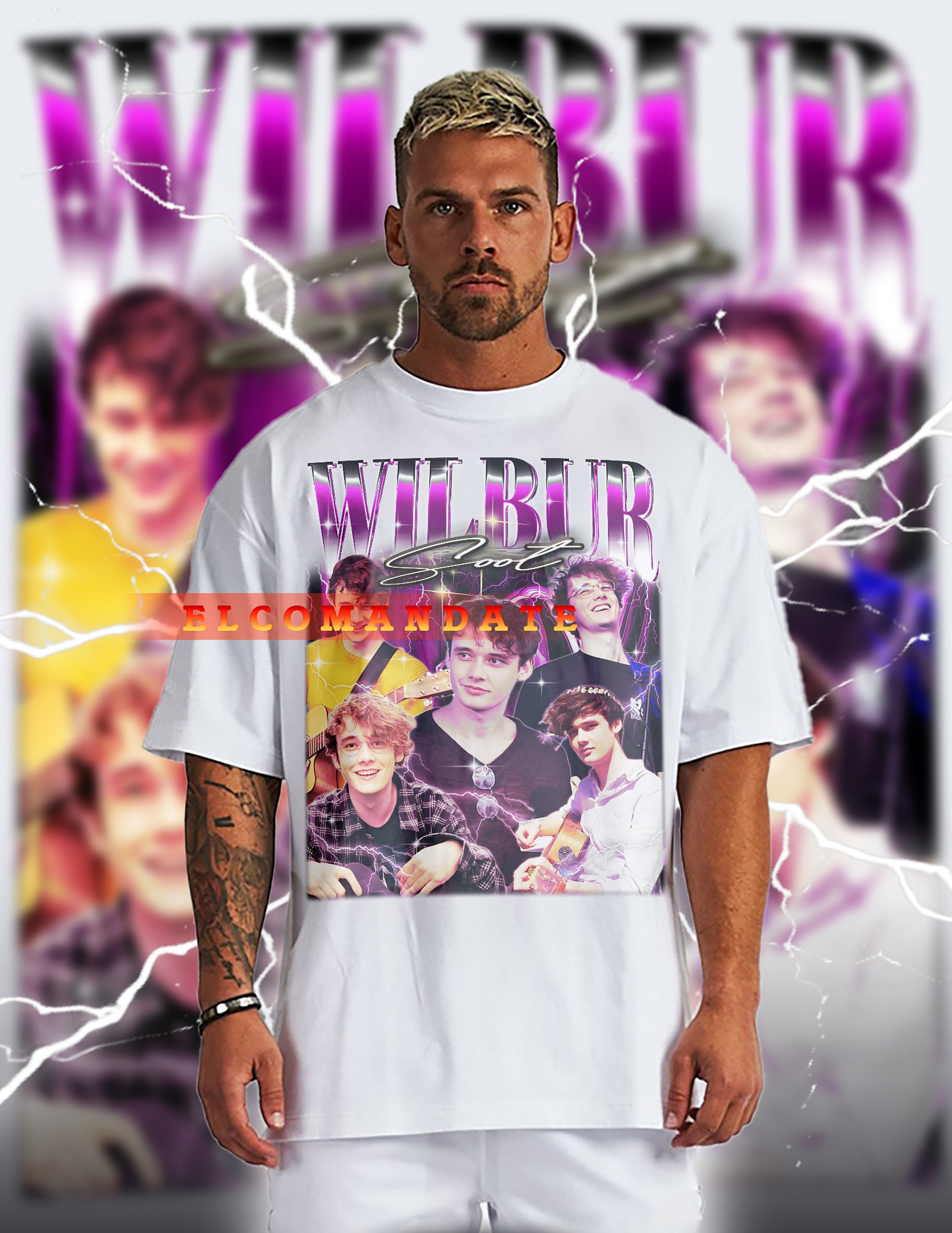 WILBUR SOOT Vintage Shirt, Wilbur Soot Homage Tshirt, Wilbur Soot Fan ...