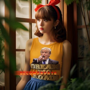 DONALD TRUMP Dream Big Again Quote Shirt, Trump Shirt, Donald Trump ...