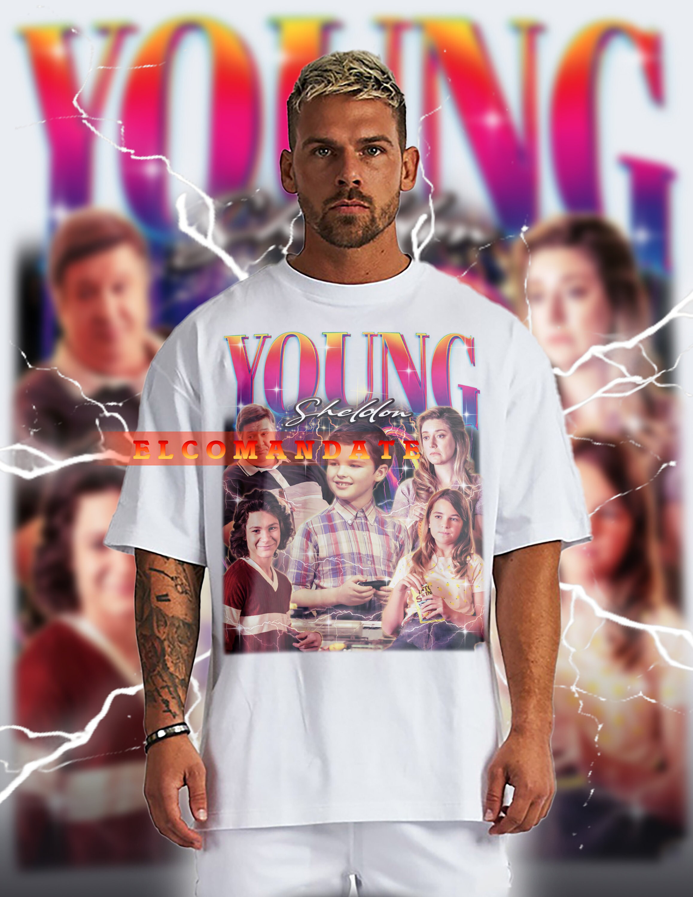 YOUNG SHELDON Homage Shirt, Young Sheldon Vintage Tshirt, Young Sheldon ...