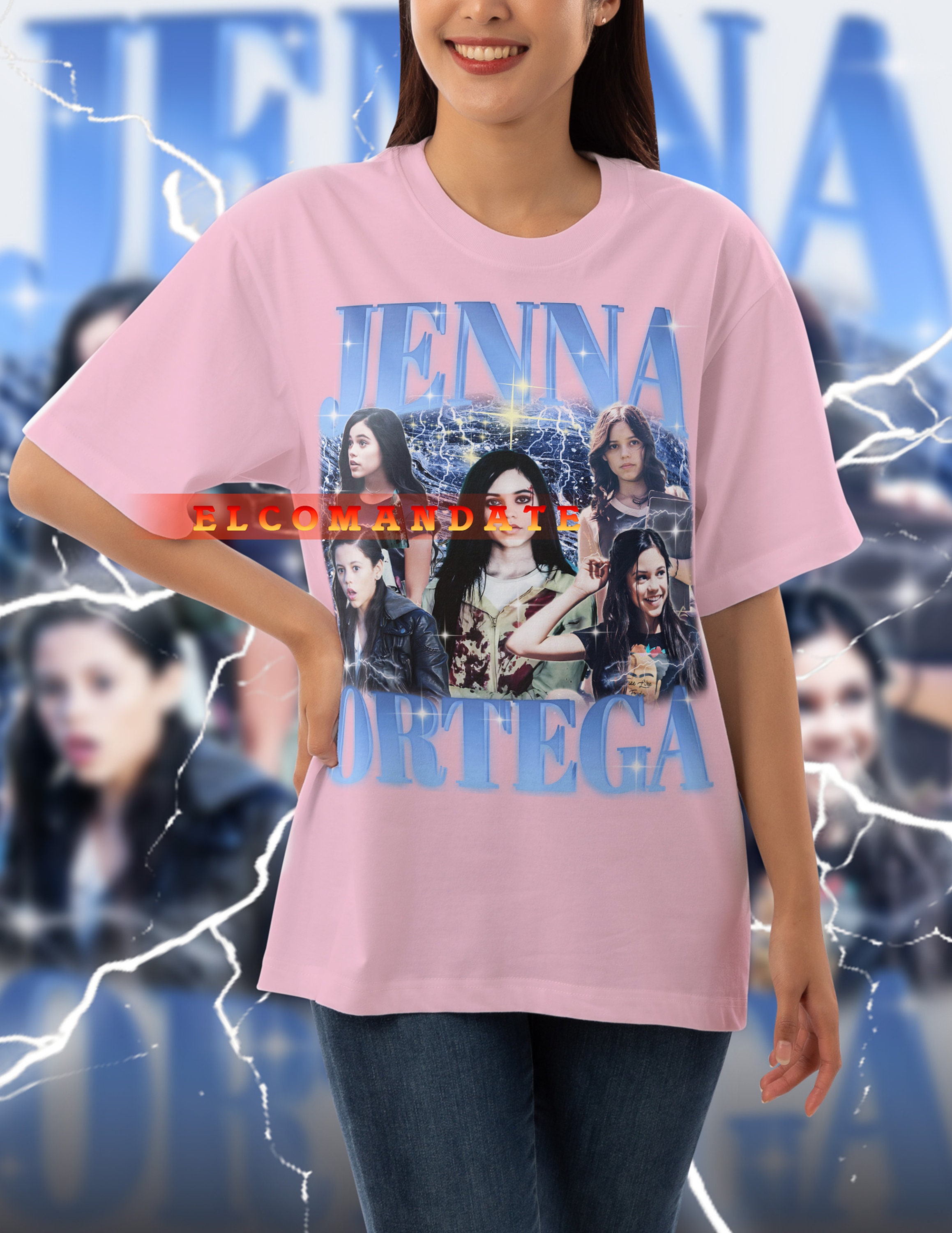 JENNA ORTEGA Vintage Shirt, Jenna Ortega Homage Tshirt, Jenna Ortega ...