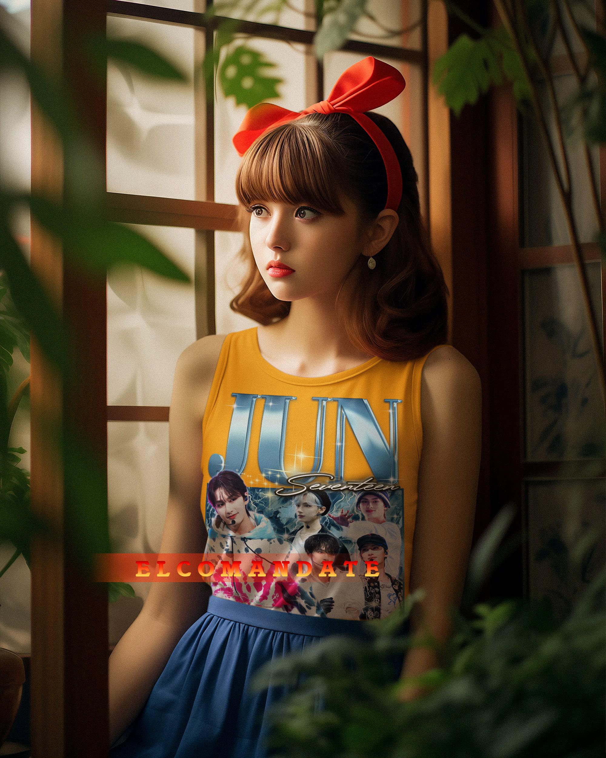 Jun Seventeen Shirt, K-pop Merch, Seventeen K-pop, K-pop Idol ...