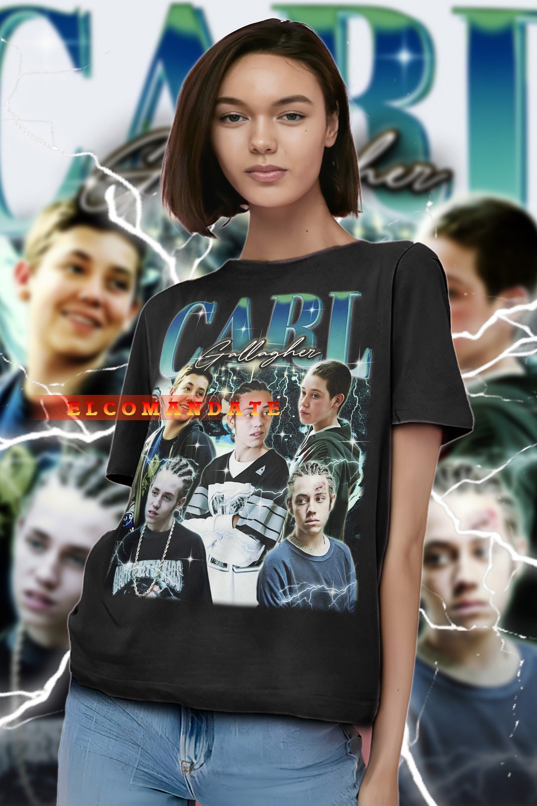 CARL GALLAGHER Vintage Shirt, Carl Gallagher Homage Tshirt, Carl ...