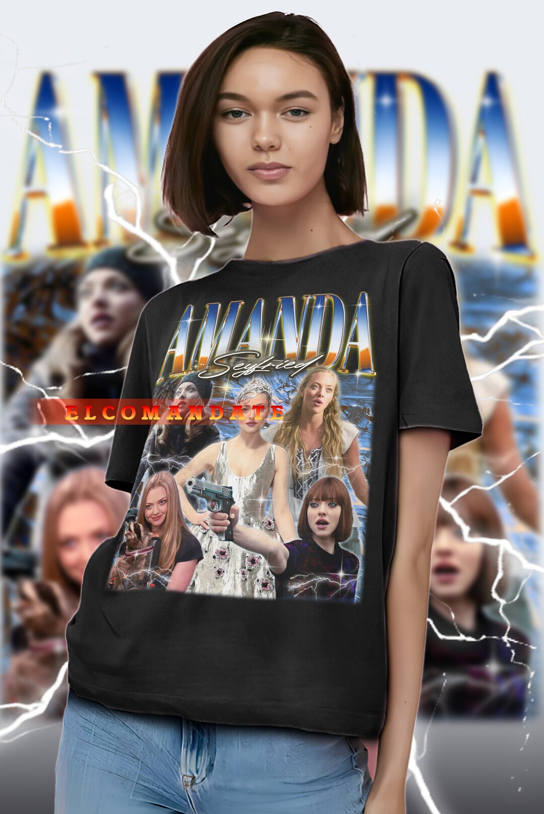 AMANDA SEYFRIED Vintage Shirt, Amanda Seyfried Homage Tshirt, Amanda ...