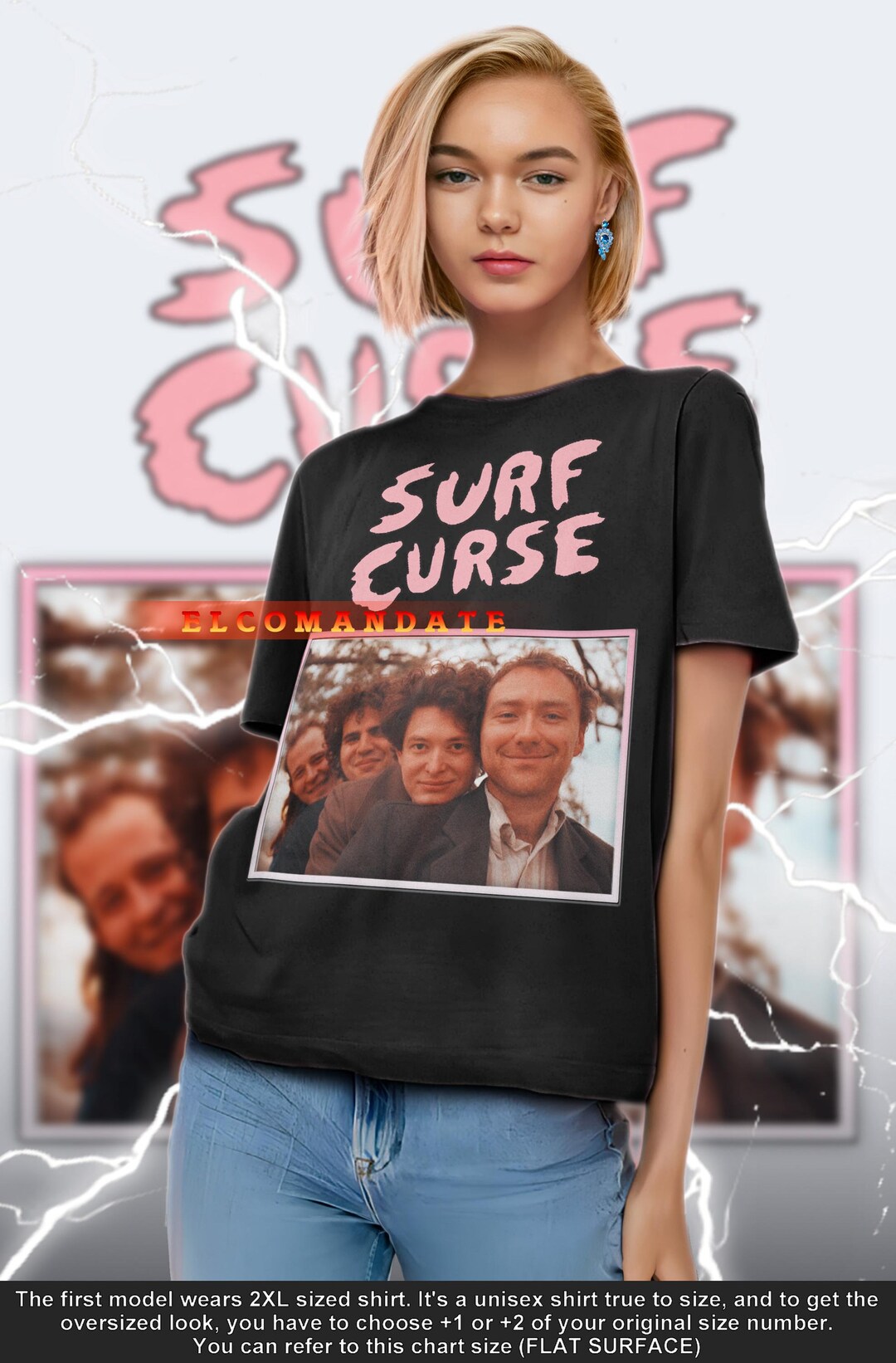 Surf Curse Bootleg Shirt - Surf Curse Vintage Shirt, Surf Curse Fan ...