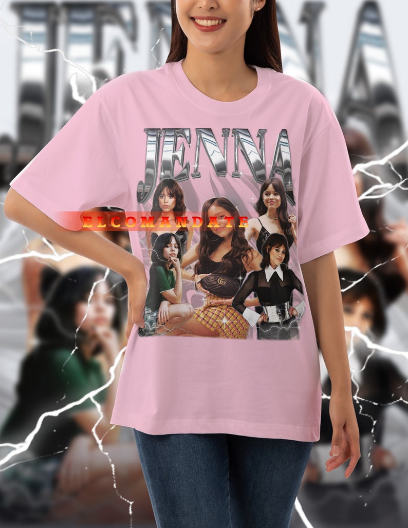 JENNA ORTEGA Vintage Shirt Jenna Ortega Homage Tshirt Jenna - Etsy