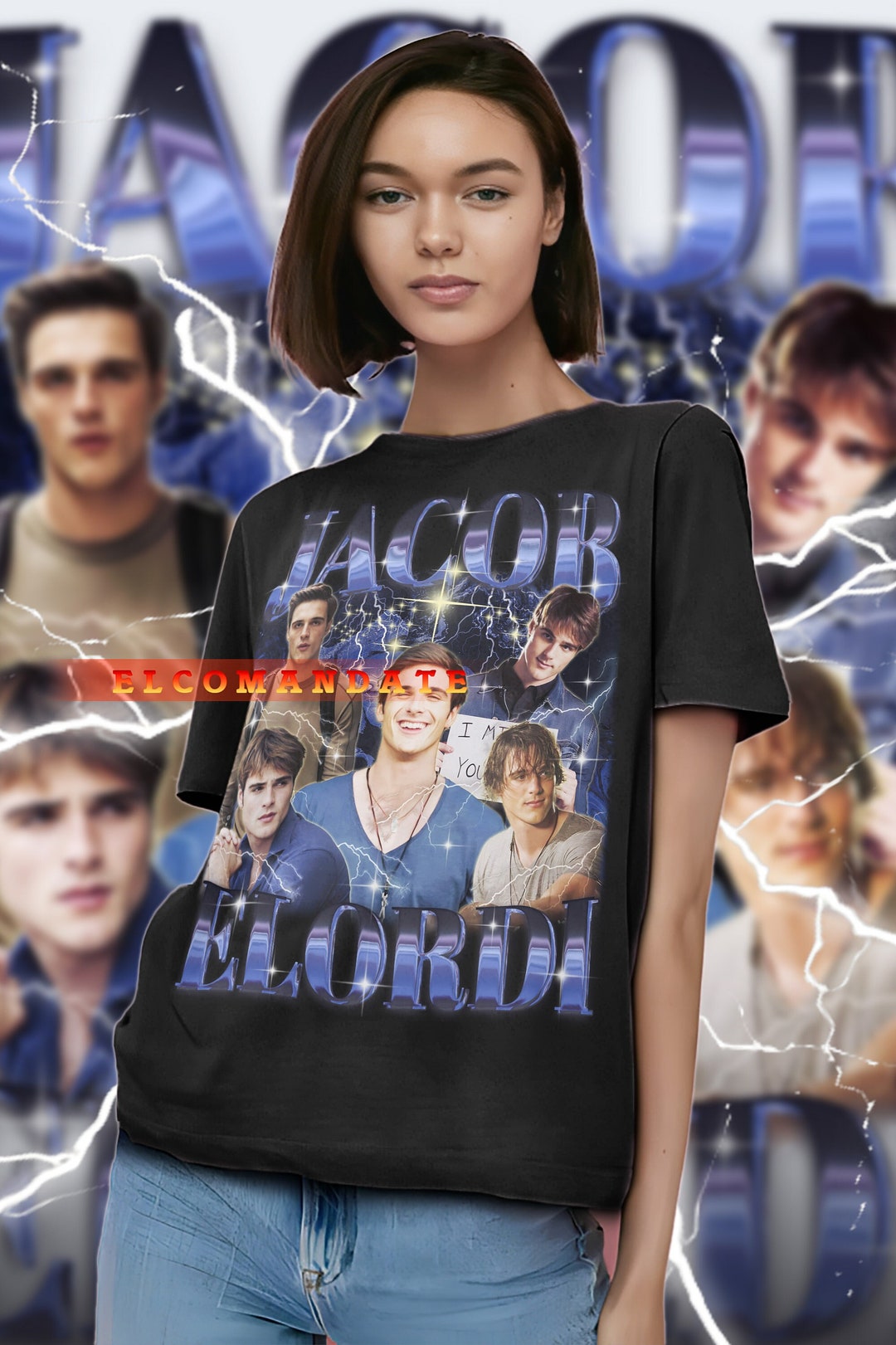 JACOB ELORDI Vintage Shirt, Jacob Elordi Homage Tshirt, Jacob Elordi ...