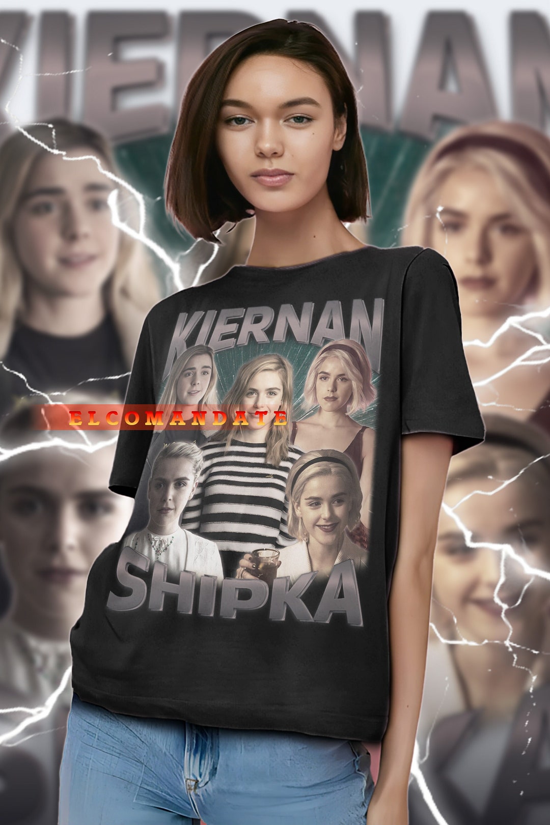 KIERNAN SHIPKA Vintage Shirt, Kiernan Shipka Homage Tshirt, Kierman ...