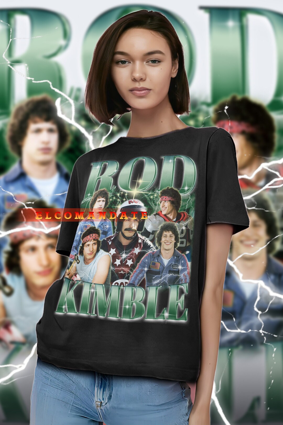 Actor ROD KIMBLE Vintage Shirt, Actor Rod Kimble Homage Tshirt, Rod ...
