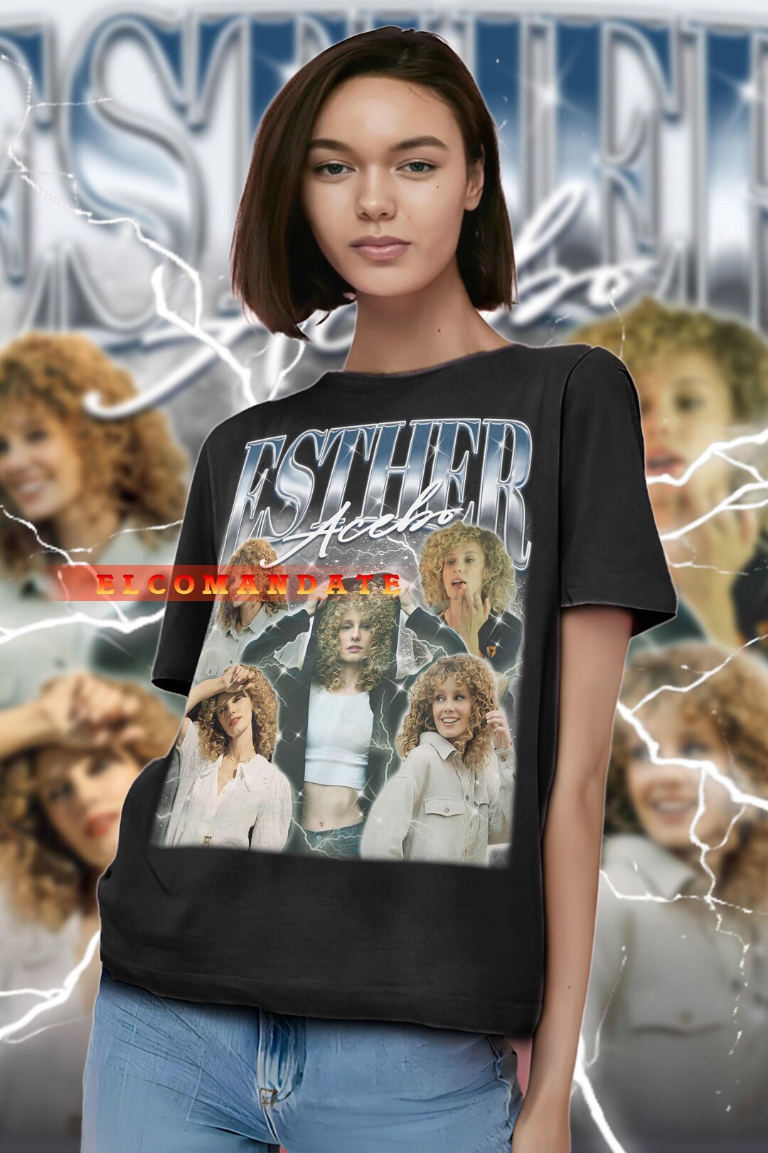 ESTHER ACEBO Vintage Shirt, Esther Acebo Homage Tshirt, Esther Acebo ...