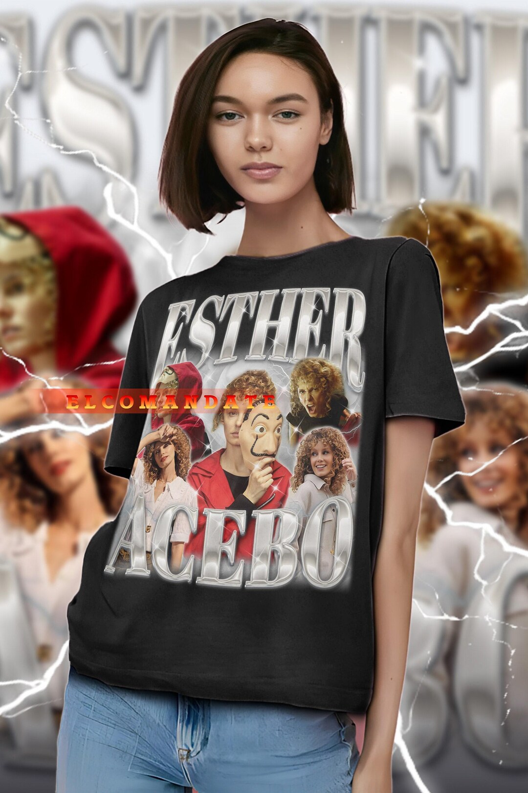 ESTHER ACEBO Vintage Shirt, Esther Acebo Homage Tshirt, Esther Acebo ...