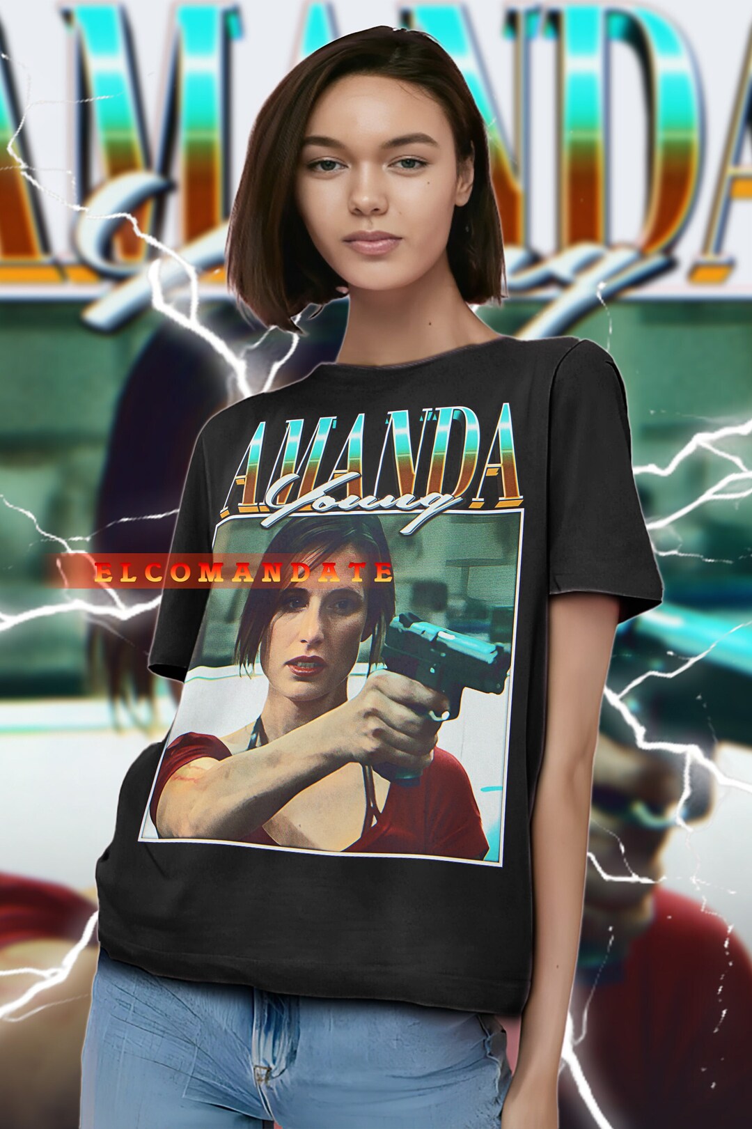 AMANDA YOUNG Vintage Shirt, Amanda Young Homage Tshirt, Amanda Young ...