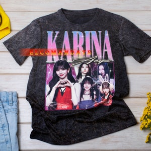 KARINA aespa Shirt, Aespa Merch, K-pop Idol, Karina Fan Art, Aespa Tee ...