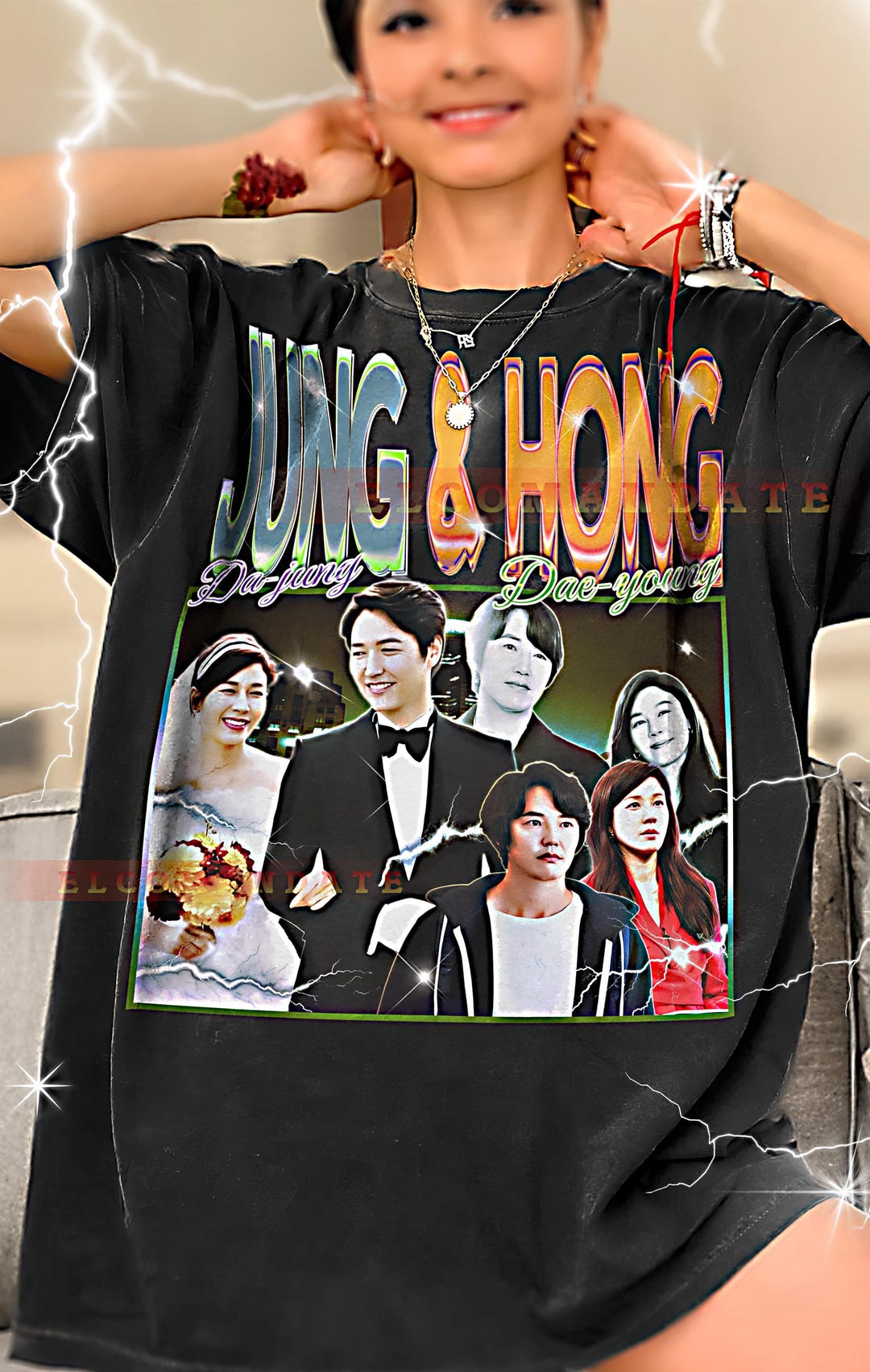 Jung Da Jung and Hong Dae Young Bootleg Shirt, Da Jung & Dae Young ...