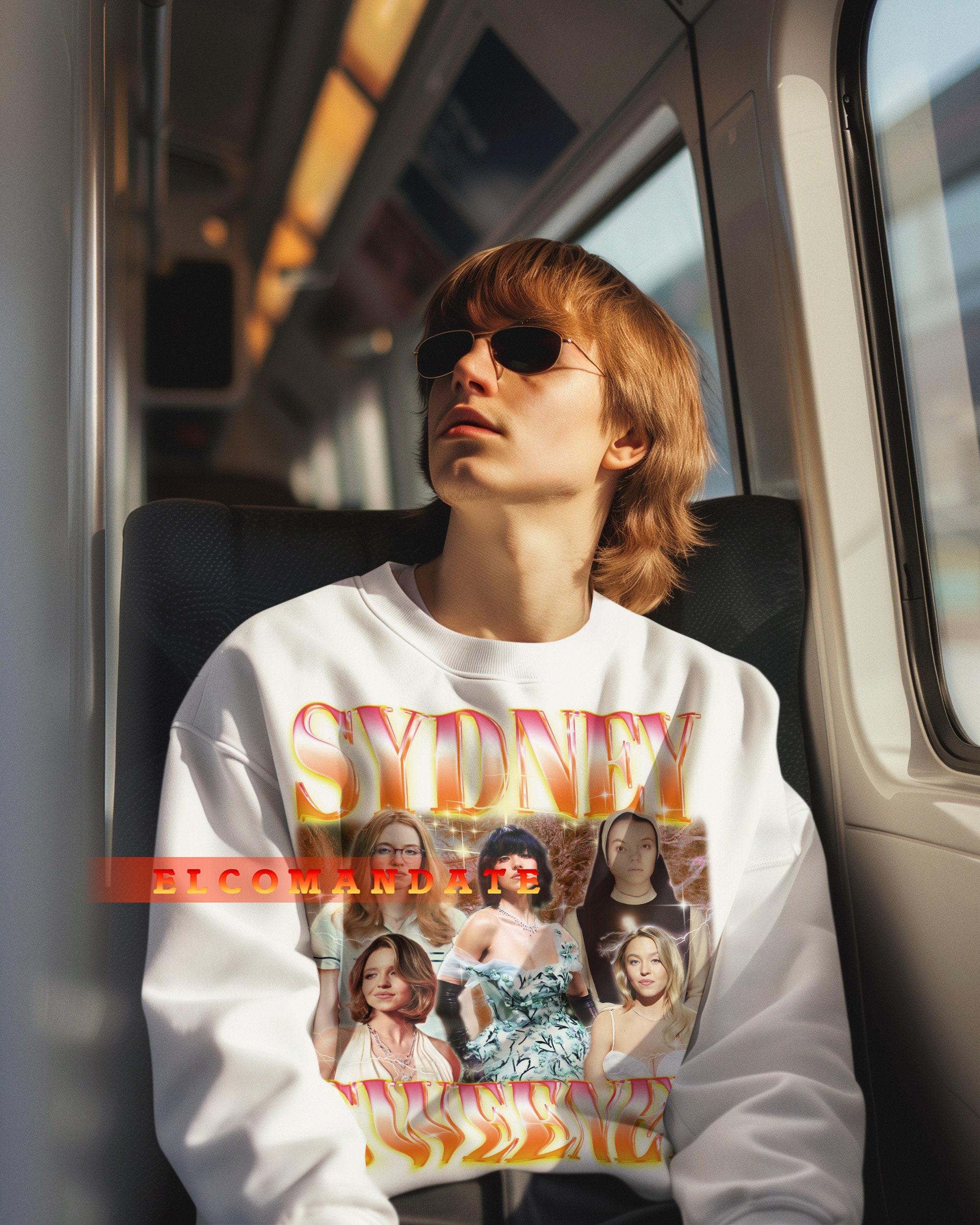 SYDNEY SWEENEY Shirt, Sydney Sweeney 90s, Sydney Sweeney Retro, Sydney ...