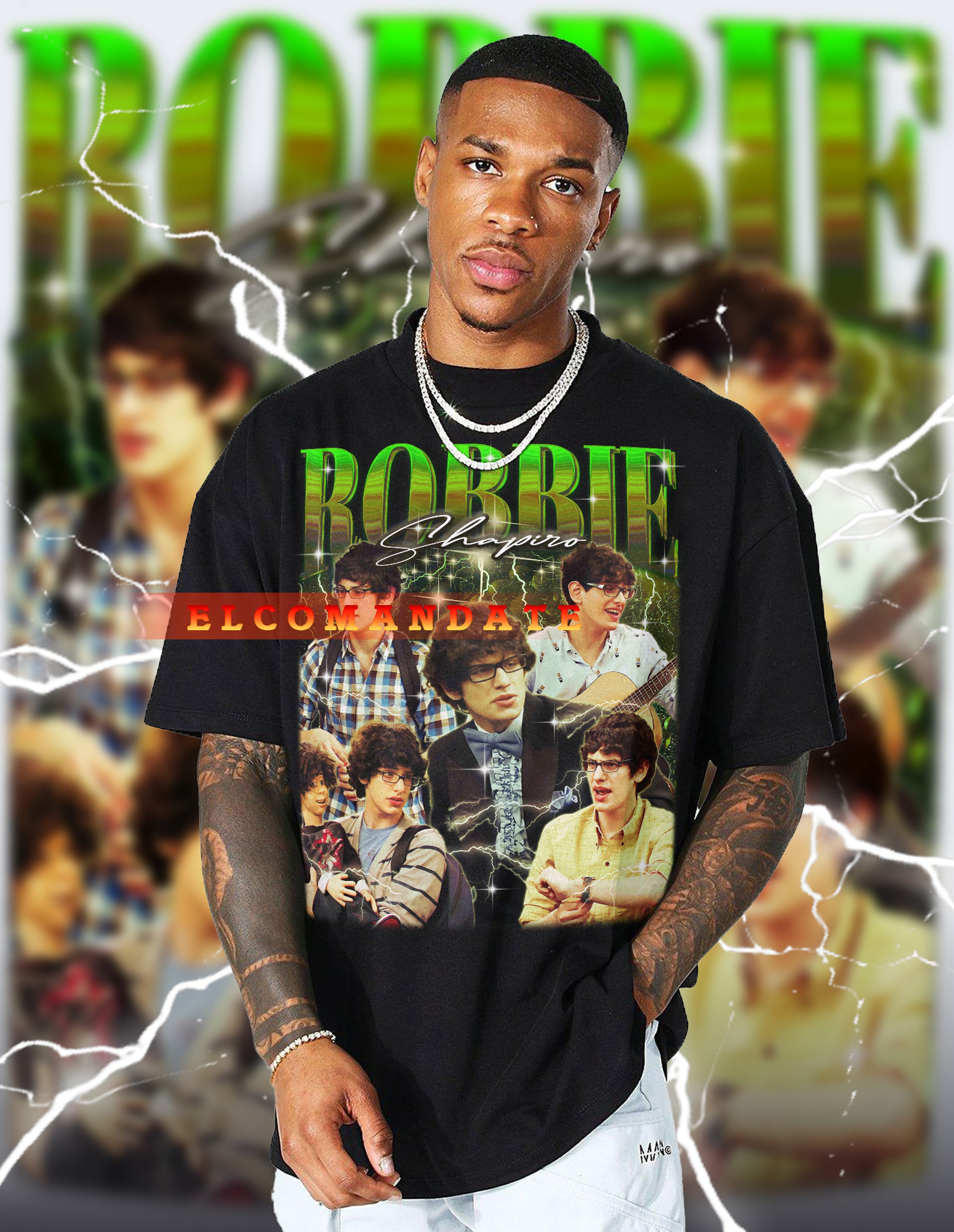 ROBBIE SHAPIRO Vintage Shirt, Robbie Shapiro Homage Tshirt, Robbie ...