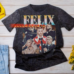 FELIX Stray Kids Shirt, Felix Sweater, Stray Kids Tee, Felix Vintage ...