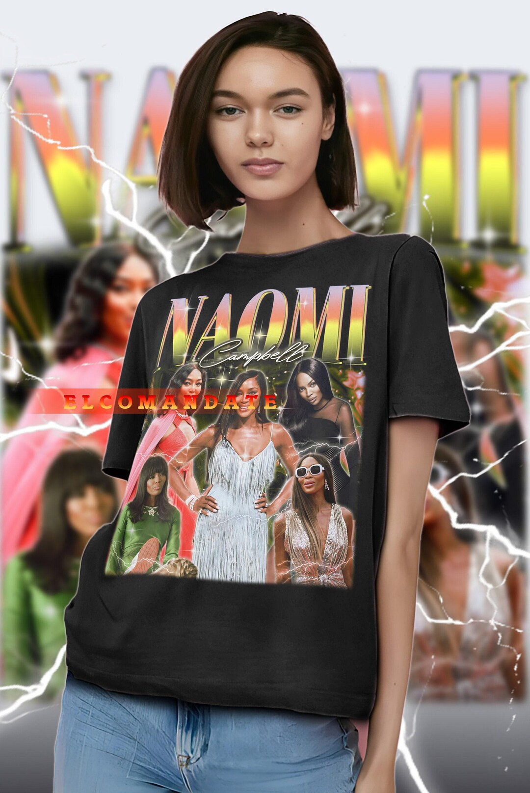 NAOMI CAMPBELL Shirt, Naomi Campbell Tee, Naomi Campbell Merch, Naomi ...