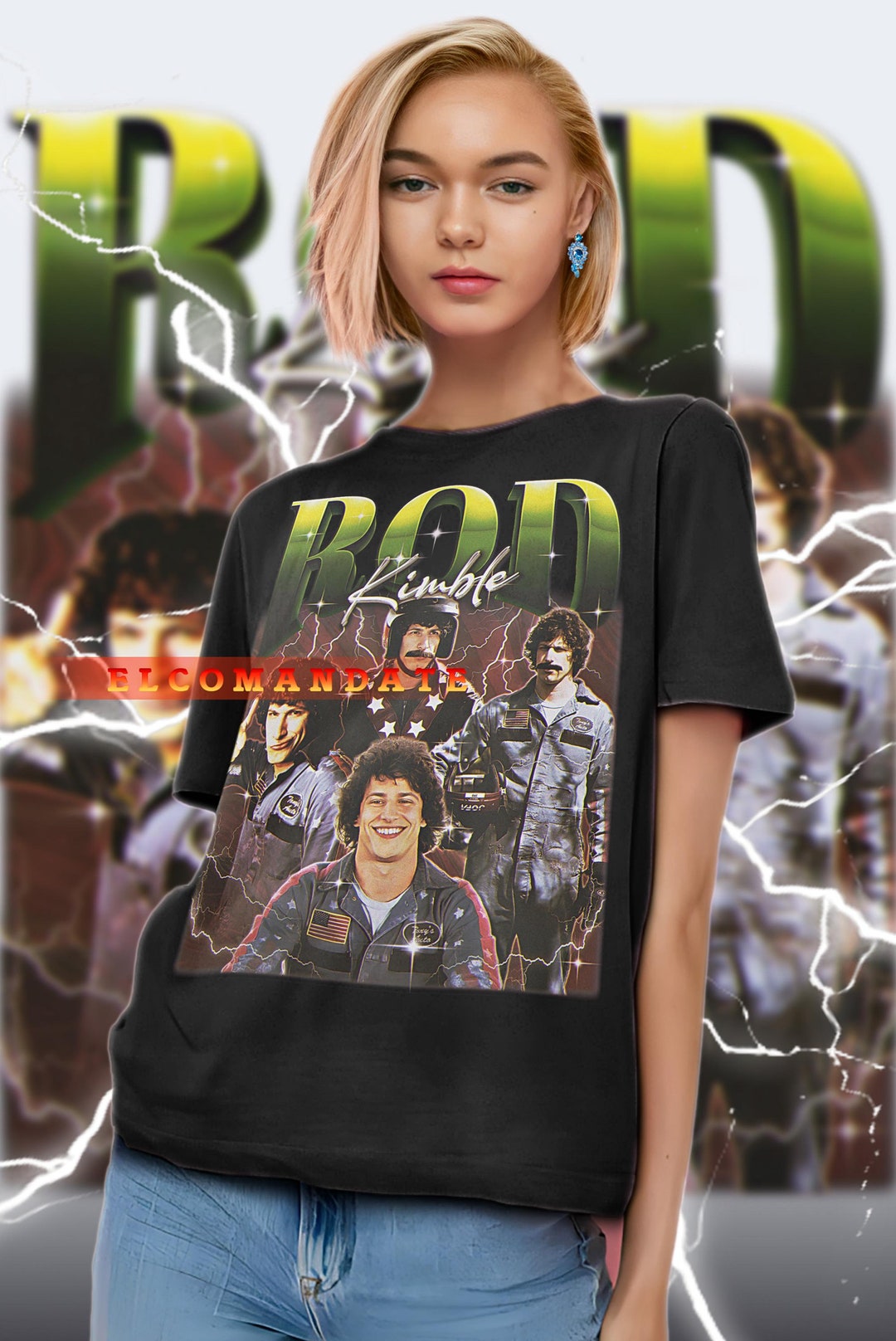 ROD KIMBLE Shirt, Rod Kimble Vintage Shirt, Rod Kimble Retro 90s Tshirt ...