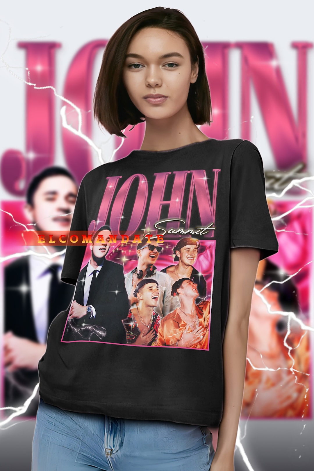 JOHN SUMMIT Shirt, John Summit Vintage Shirt, John Summit Retro 90s ...