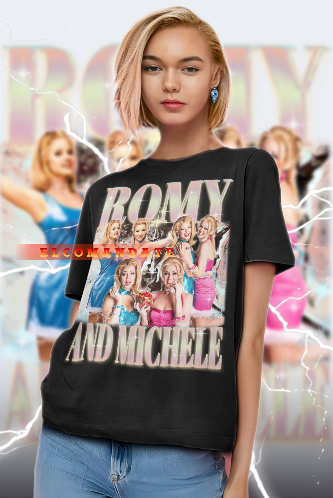 ROMY AND MICHELE Shirt, Romy and Michele Vintage Shirt, Romy and ...