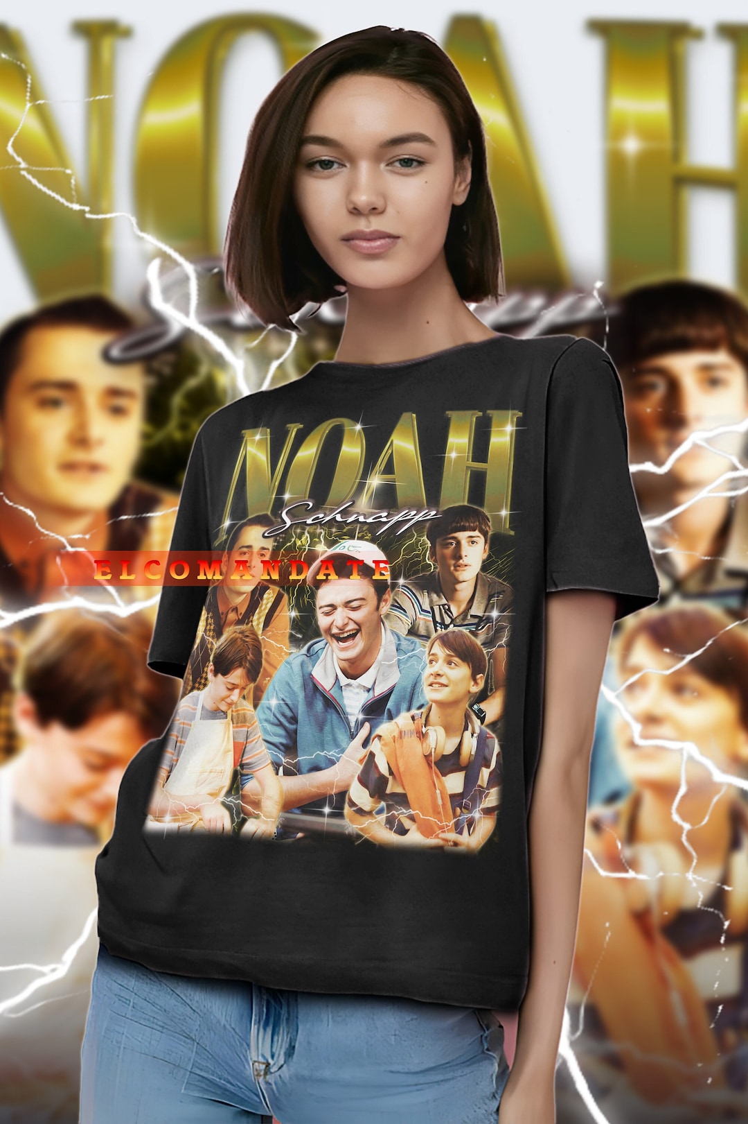 NOAH SCHNAPP Vintage Shirt, Noah Schnapp Homage Tshirt, Noah Schnapp Fan Tees, Noah Schnapp ...
