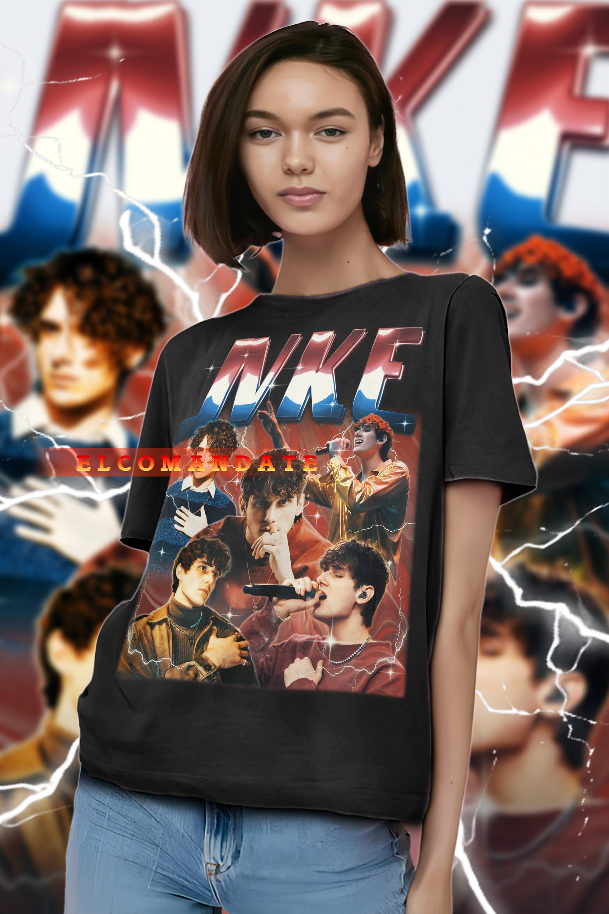 JVKE Jake Merch Gift, Jvke Jake Fan Tees, Jvke Jake Retro 90s Sweater ...