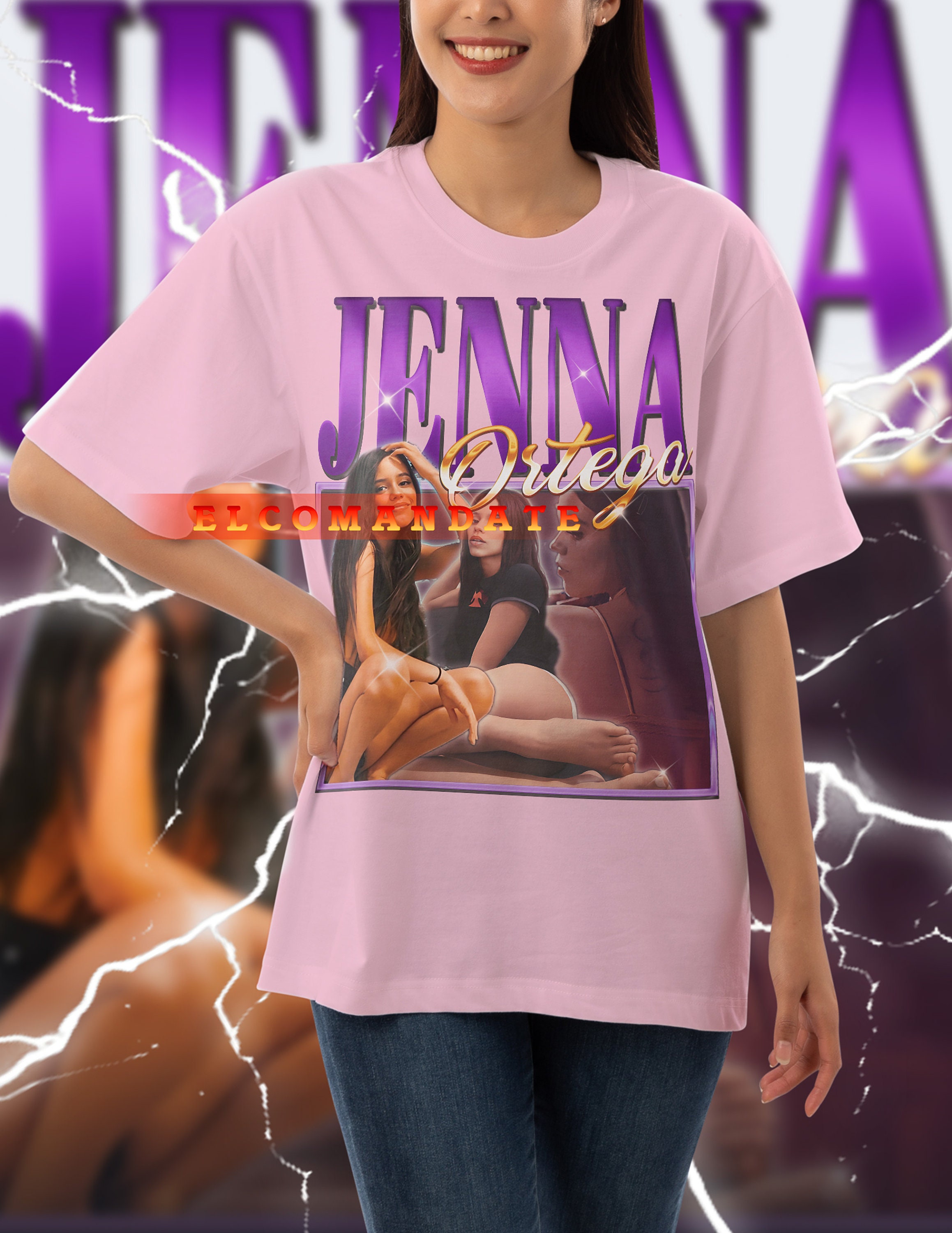 JENNA ORTEGA Vintage Shirt, Jenna Ortega Homage Tshirt, Jenna Ortega ...