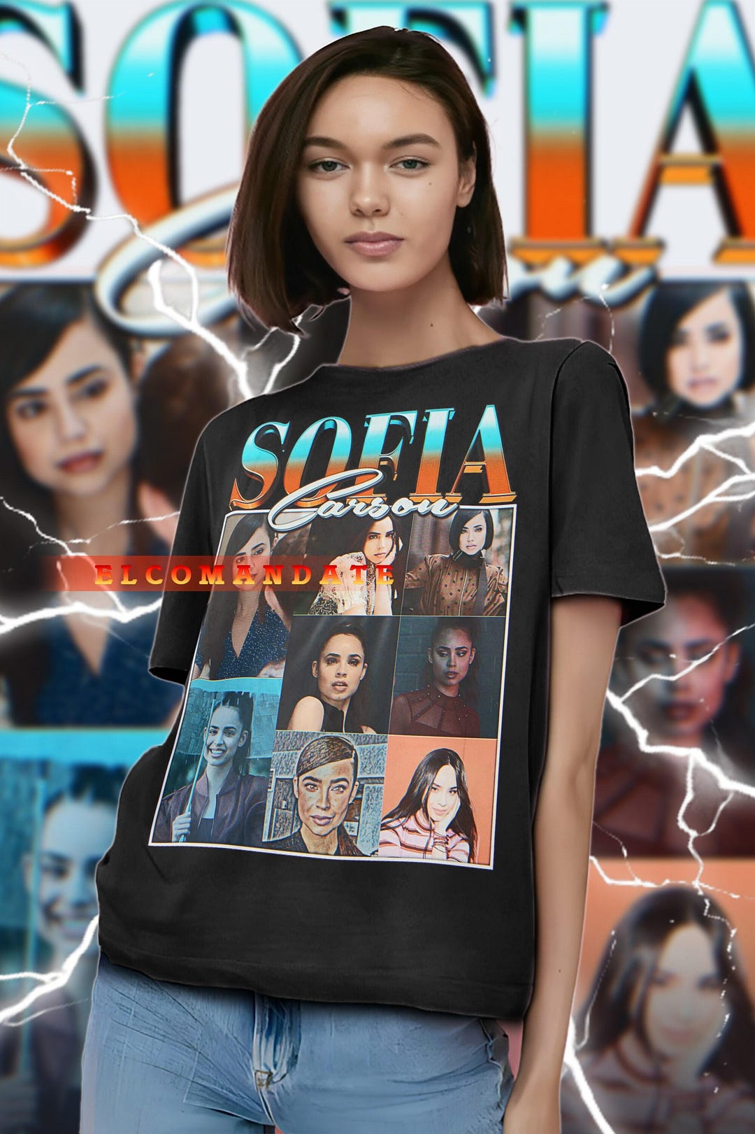SOFIA CARSON Vintage Shirt, Sofia Carson Homage Tshirt, Sofia Carson ...