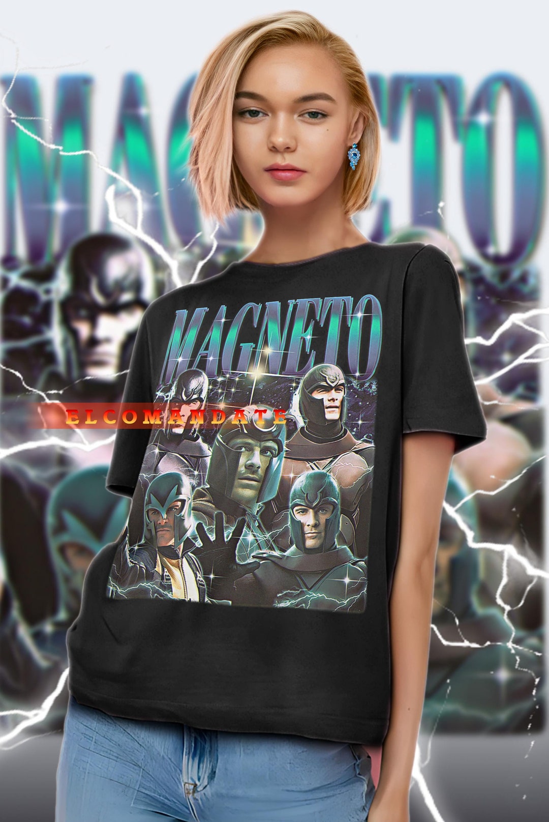 MAGNETO Bootleg Tee, Magneto Tees, Magneto Sweater, Ian Mckellen Shirt ...