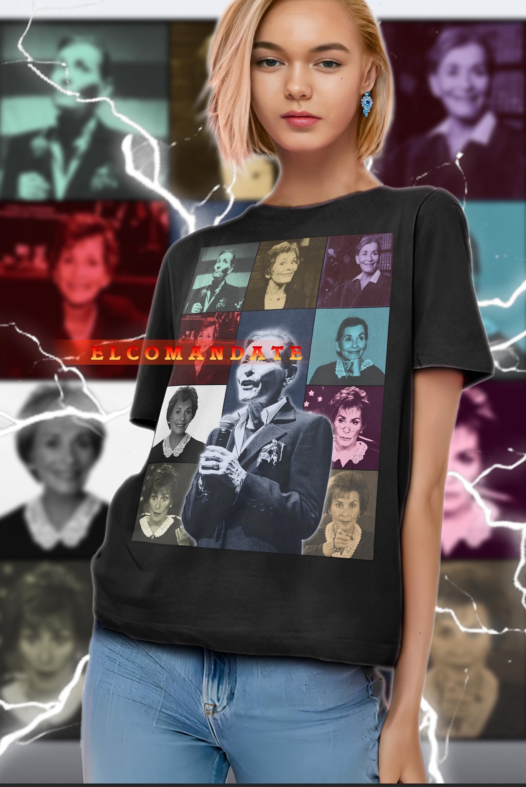JUDGE JUDY Homage Shirt, Judge Judy Retro Shirt, Judge Judy 90s Tshirt ...