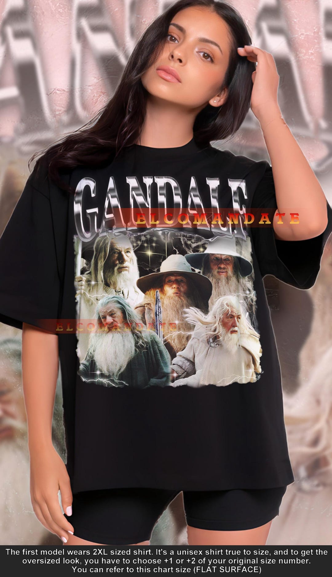 GANDALF Shirt, Gandalf the Grey Vintage Shirt, Gandalf the Grey Retro ...