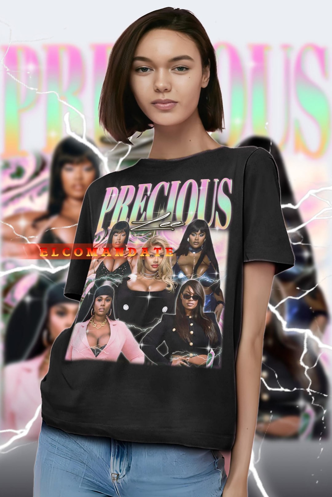 PRECIOUS LEE Shirt, Precious Lee Vintage Shirt, Precious Lee Retro 90s ...