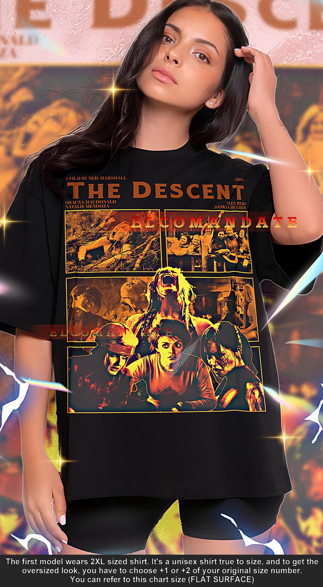 The Descent Shirt, the Descent Retro 90s Tshirt, Vintage Sweater, the ...