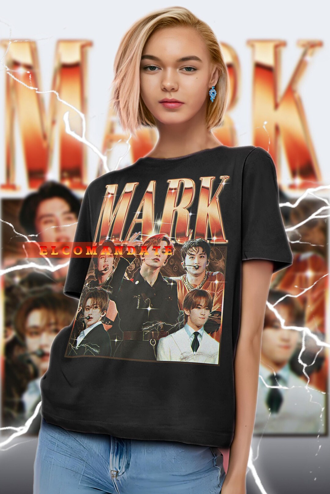 MARK NCT 127 Shirt, Mark Nct 127 Vintage Shirt, Mark Nct 127 Retro 90s ...