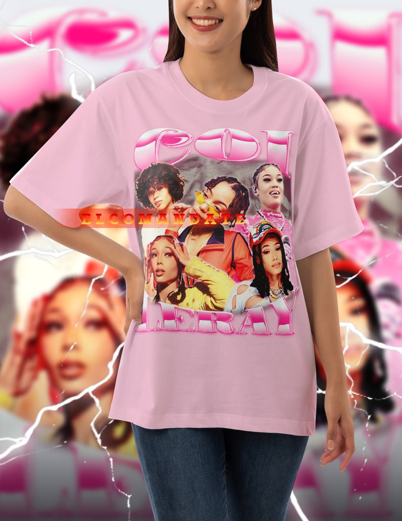 COI LERAY Vintage Shirt, Coi Leray Homage Tshirt, Coi Leray Fan Tees, Coi Leray Retro 90s ...
