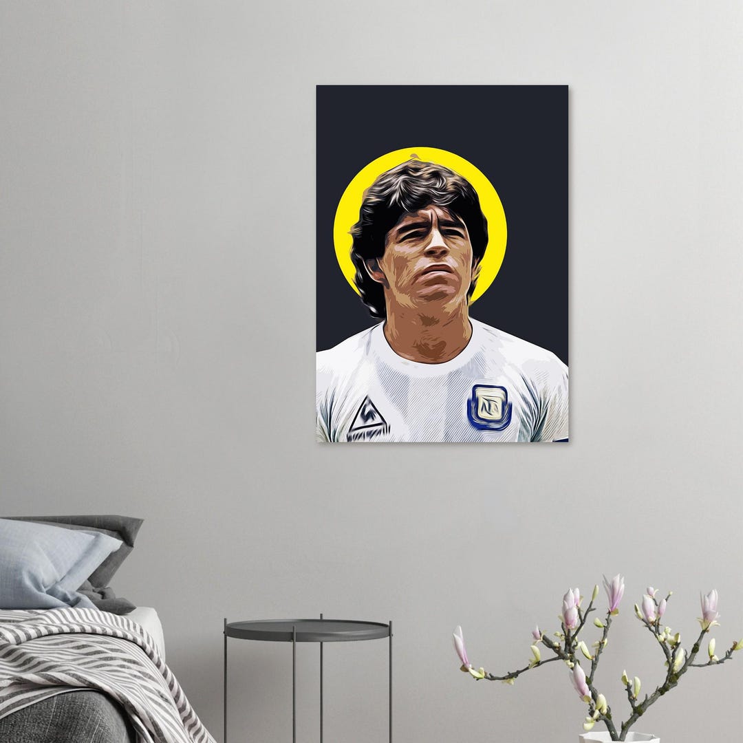 Maradona, Legend, Argentina, Poster, Football Poster, Gift Idea ...