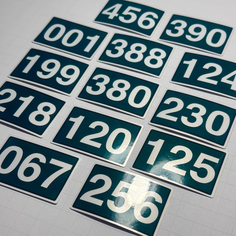 Squidgame Number - Etsy