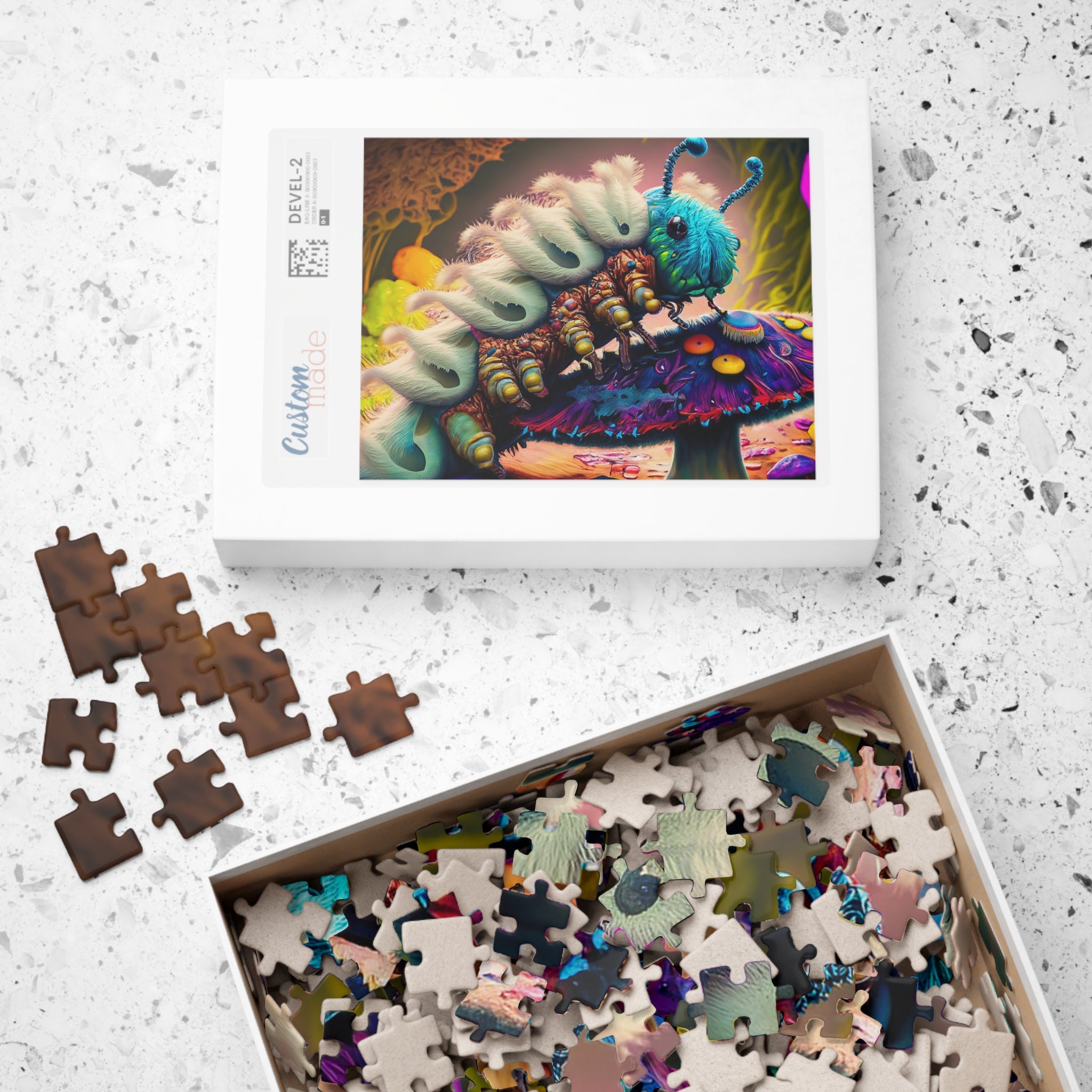 Alice in Wonderland Inspired Puzzle, Alice in Wonderland, Jigsaw Puzzle ...