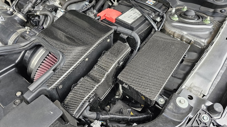 Honda Civic Type R FK8, FL5 ECU Cover Made With Carbon Fiber - Etsy