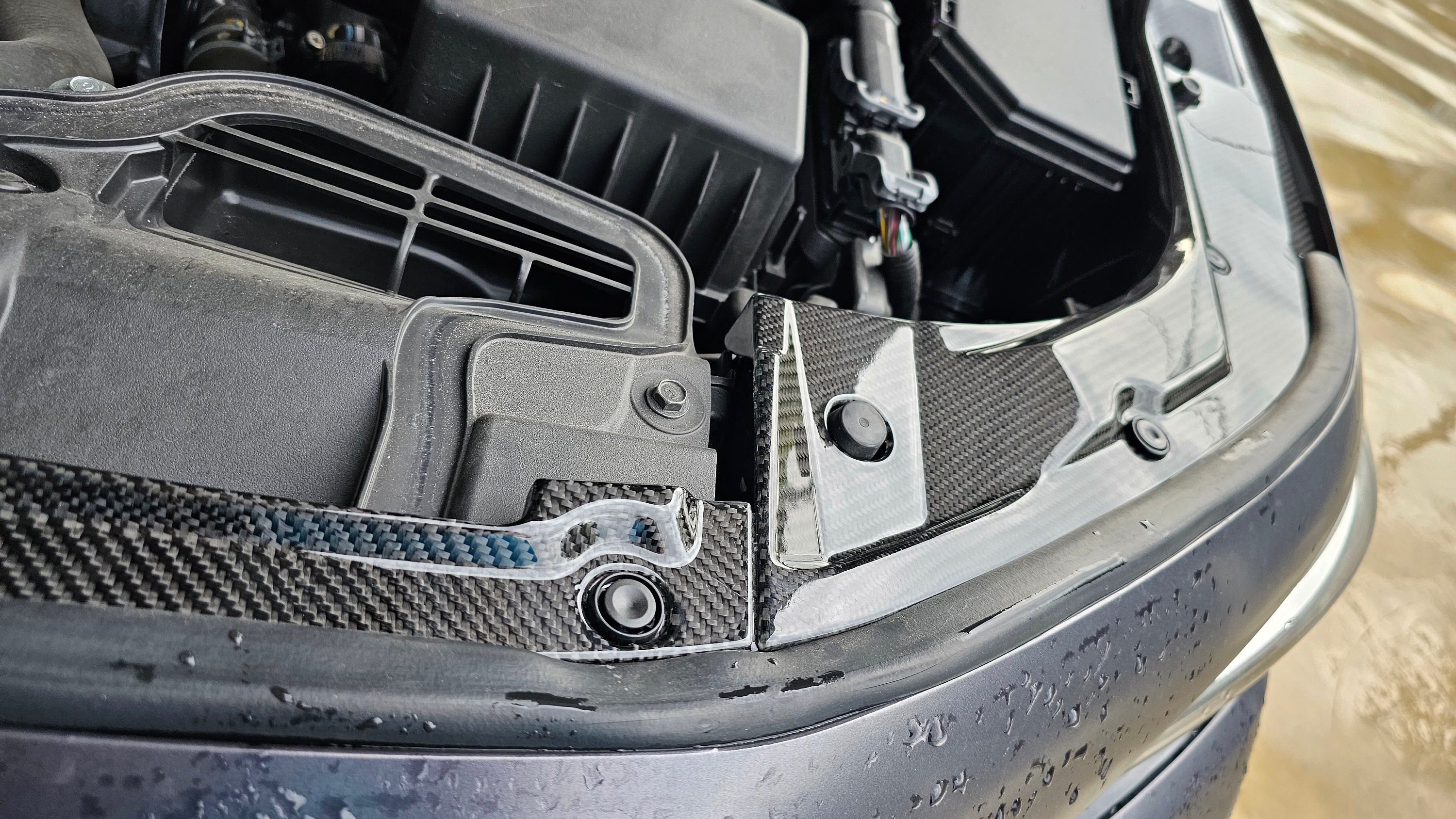 100% Real Carbon Fiber Engine Bay Cover for Civic 11th Gen - Etsy