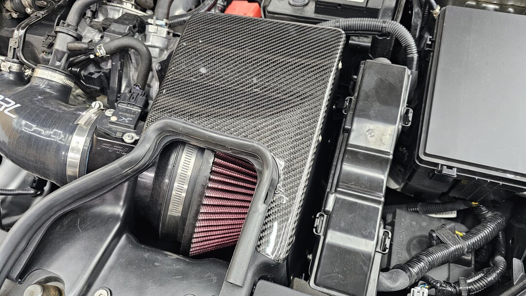 Honda Civic Type R FK8 - PRL Intake Cover Made With Real Carbon Fiber ...