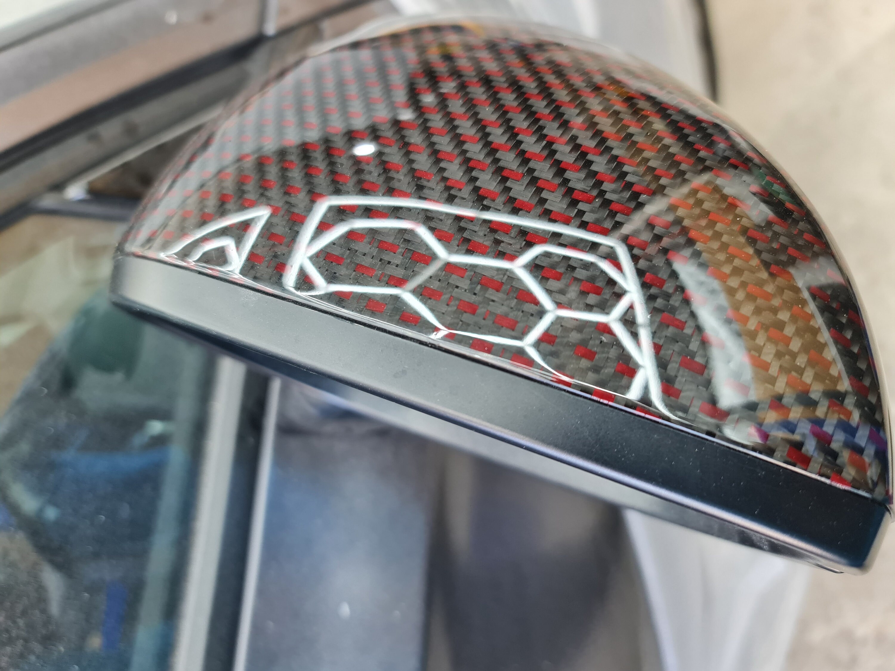 Carbon Fiber Side Mirror Replacement for Civic FL5 - Etsy