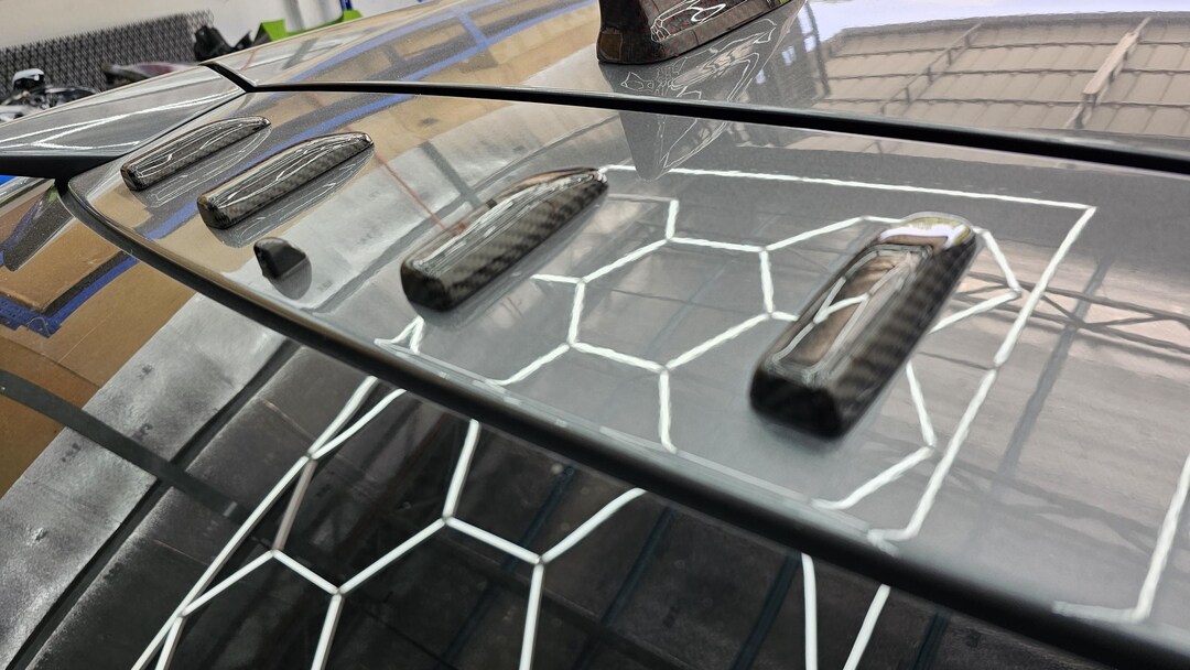 Honda Civic Type R FK8 - Vortex Cover With Real Carbon Fiber - Etsy