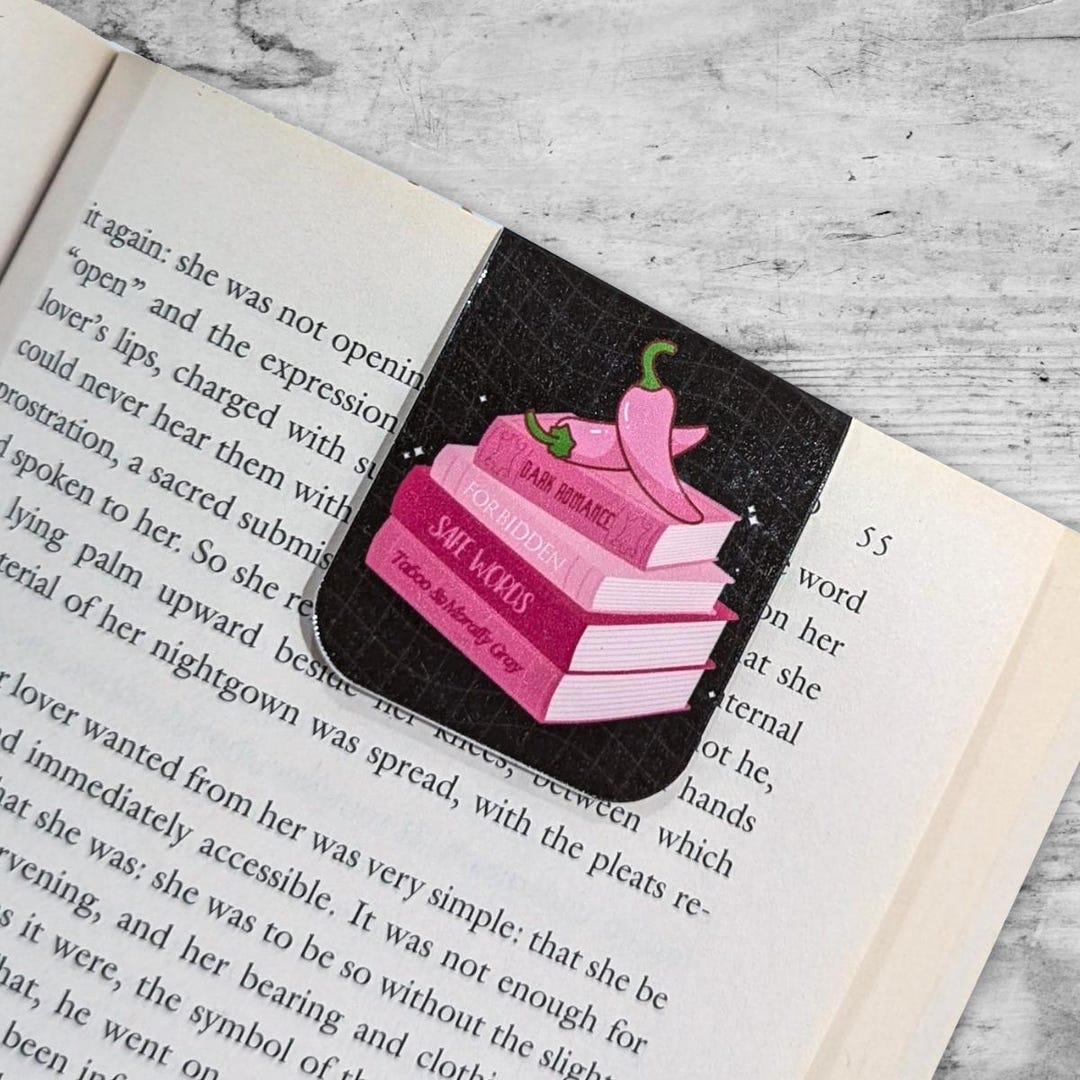 Smut Magnetic Bookmark, Spicy Bookmark, Gift for Readers, Book Lover ...