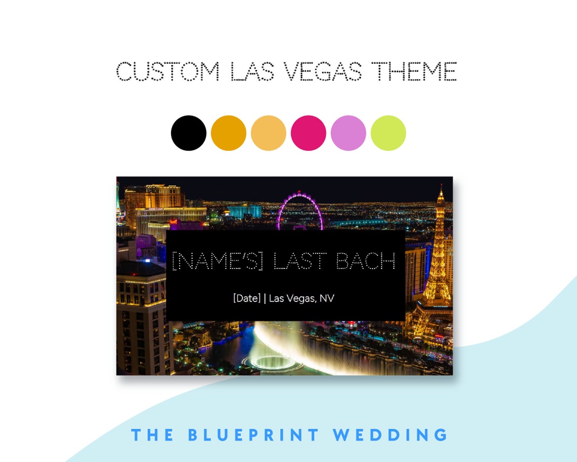 Las Vegas Bachelorette Weekend Slideshow | Editable Google Slides ...