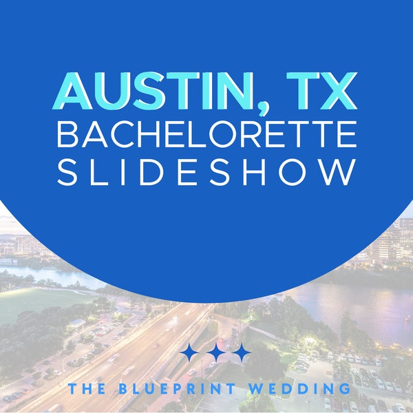 Bachelorette Slideshow Template - Etsy