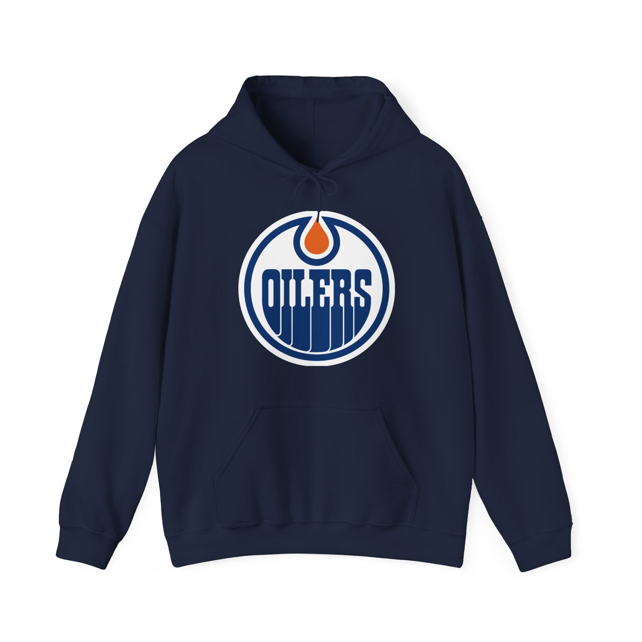 Edmonton Oilers Ice Hockey Hooded Sweatshirt - Etsy
