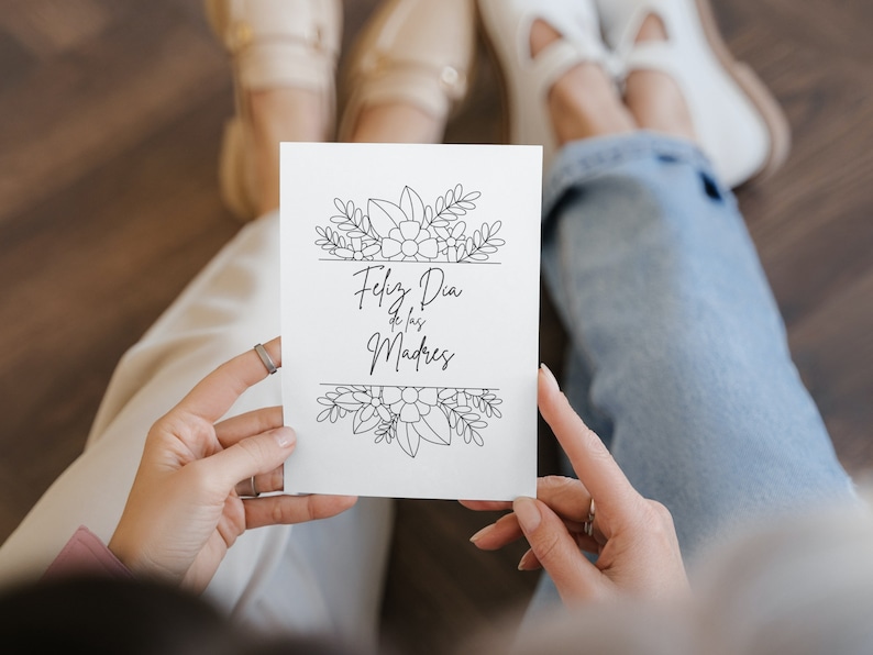 Feliz Dia De Las Madres | Spanish Mother's Day Card | Happy Mothers Day ...