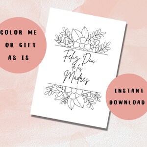 Feliz Dia De Las Madres | Spanish Mother's Day Card | Happy Mothers Day ...