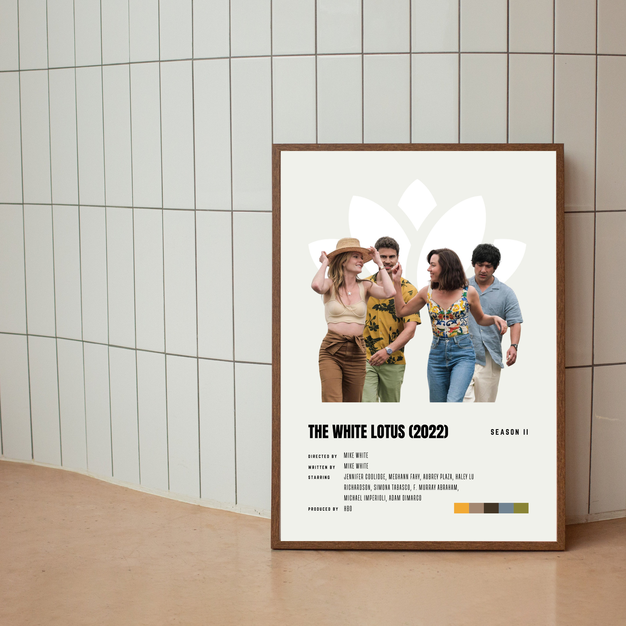 The White Lotus Season II Poster, Digital Download Art Print ...